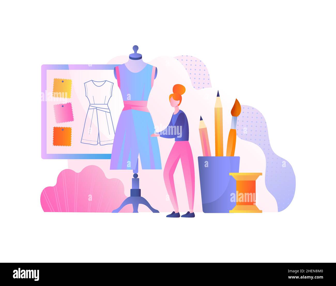 Designer shop sign Cut Out Stock Images & Pictures - Alamy