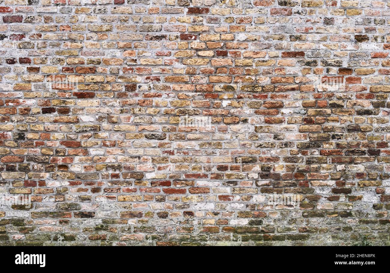 Decay brick wall surface background Stock Photo - Alamy