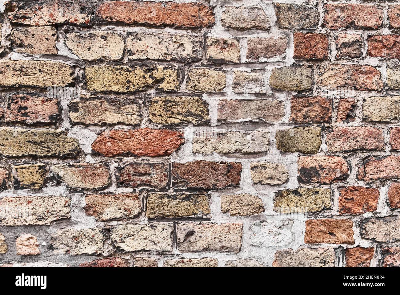 Decay brick wall surface background Stock Photo - Alamy