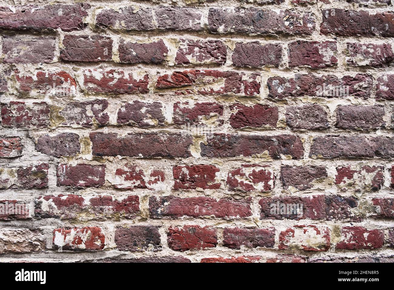 Decay brick wall surface background Stock Photo - Alamy