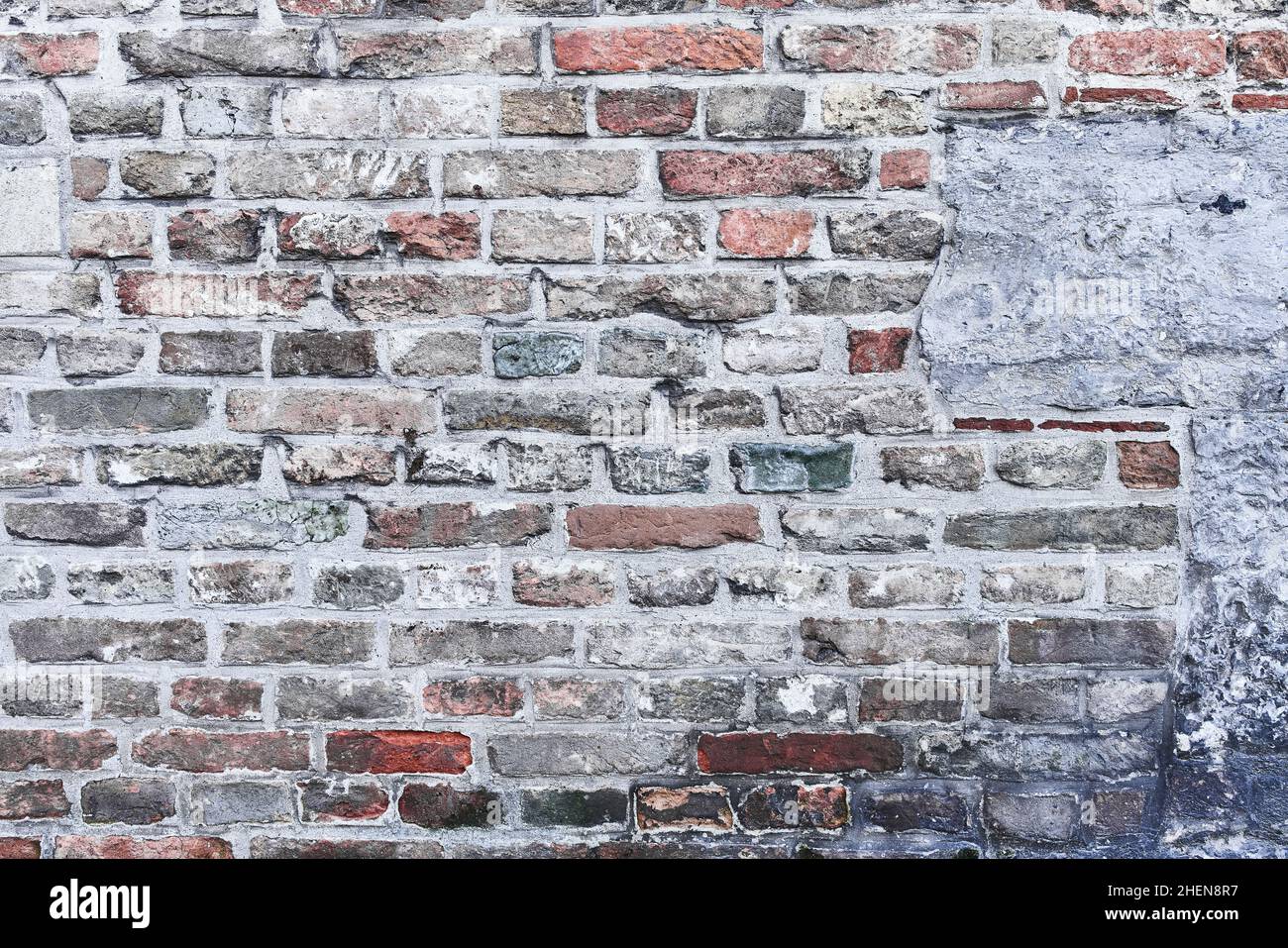 Decay brick wall surface background Stock Photo - Alamy