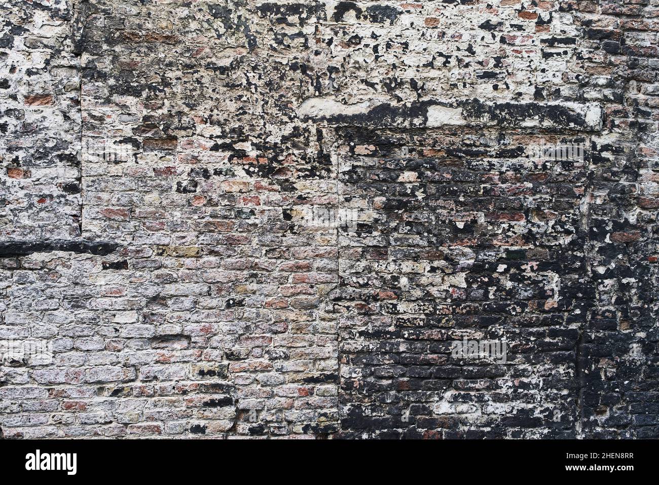 Decay brick wall surface background Stock Photo - Alamy