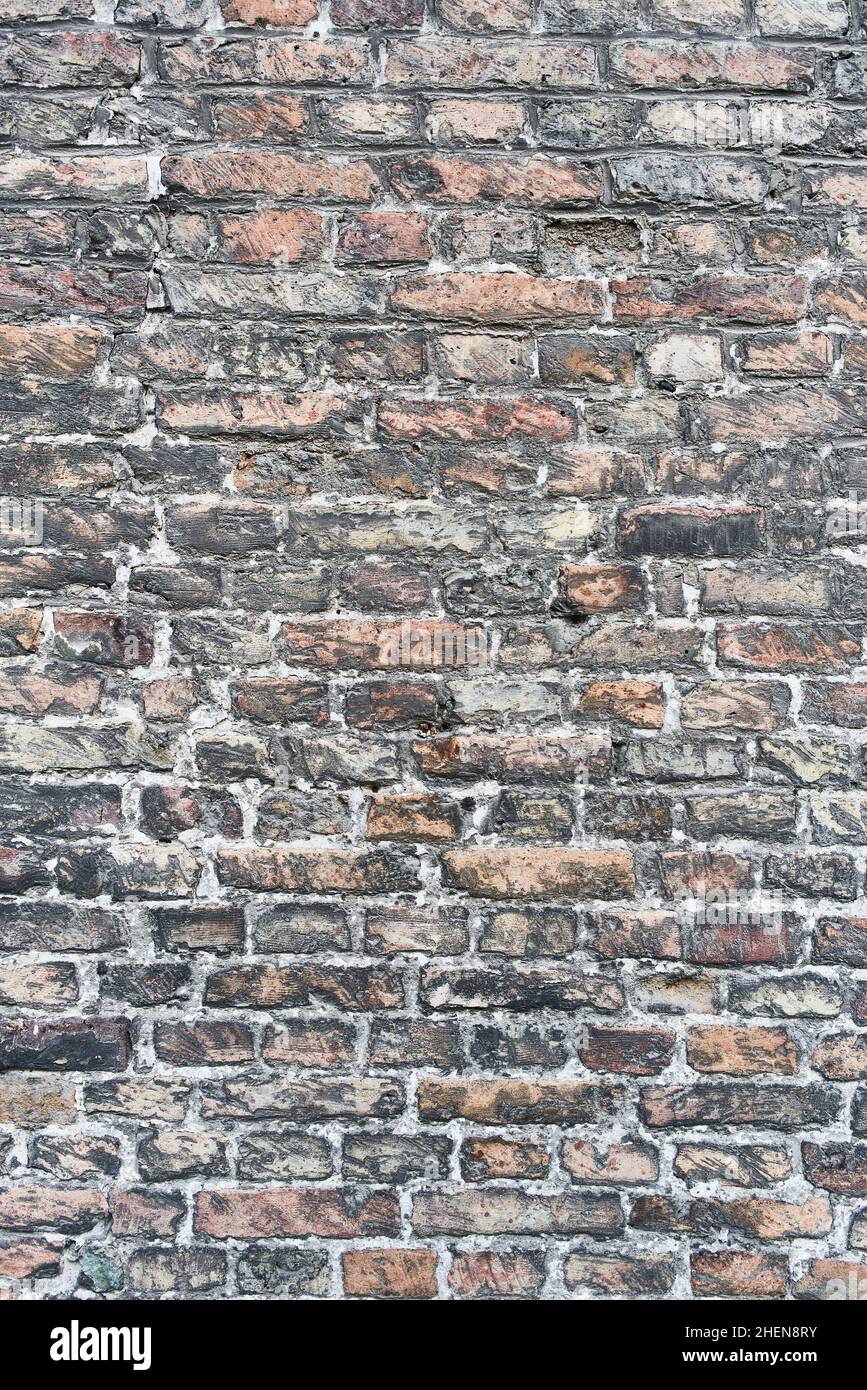 Decay brick wall surface background Stock Photo - Alamy