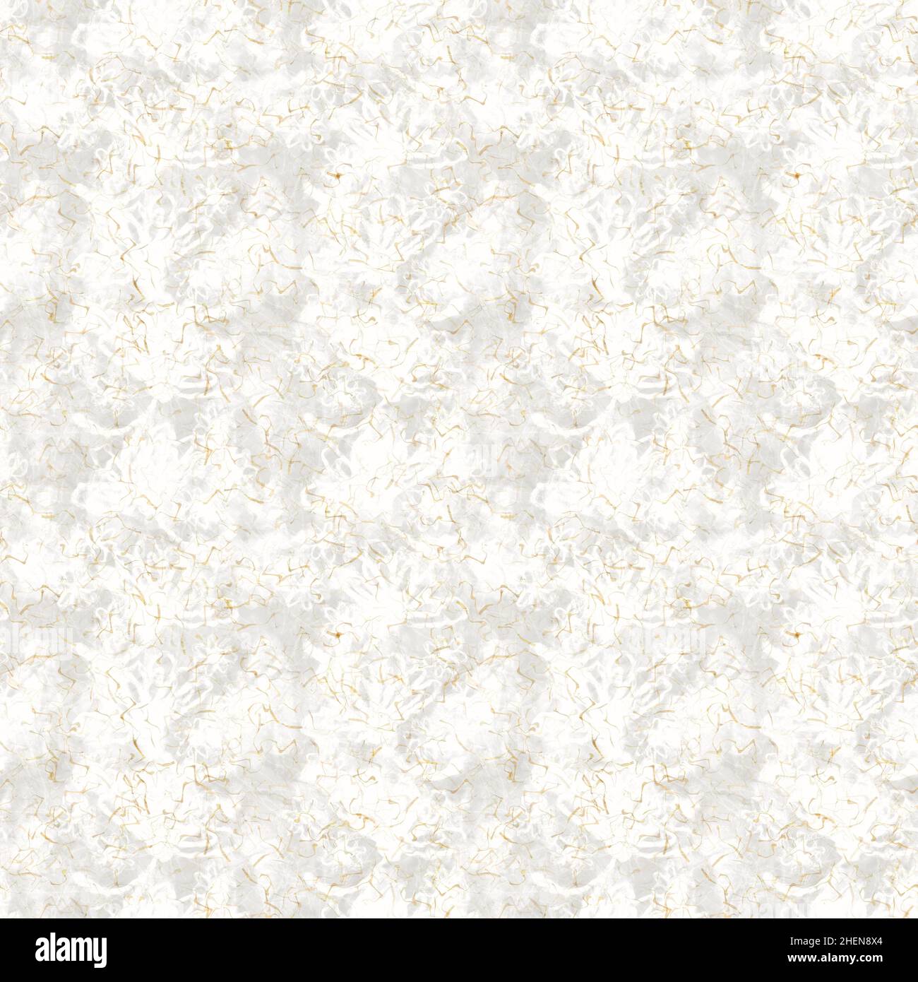 Handmade white gold metallic rice sprinkles paper texture. Seamless ...
