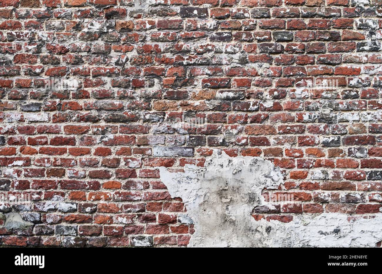 Decay brick wall surface background Stock Photo - Alamy