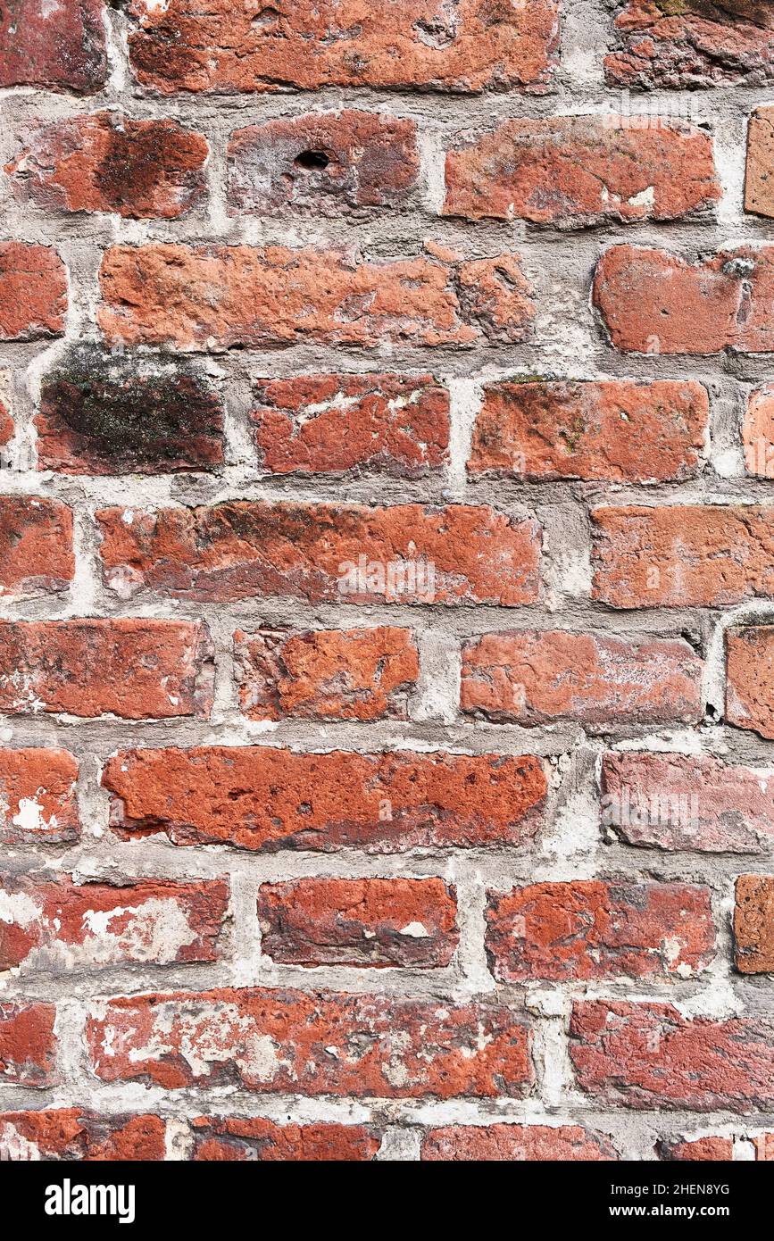 Decay brick wall surface background Stock Photo - Alamy