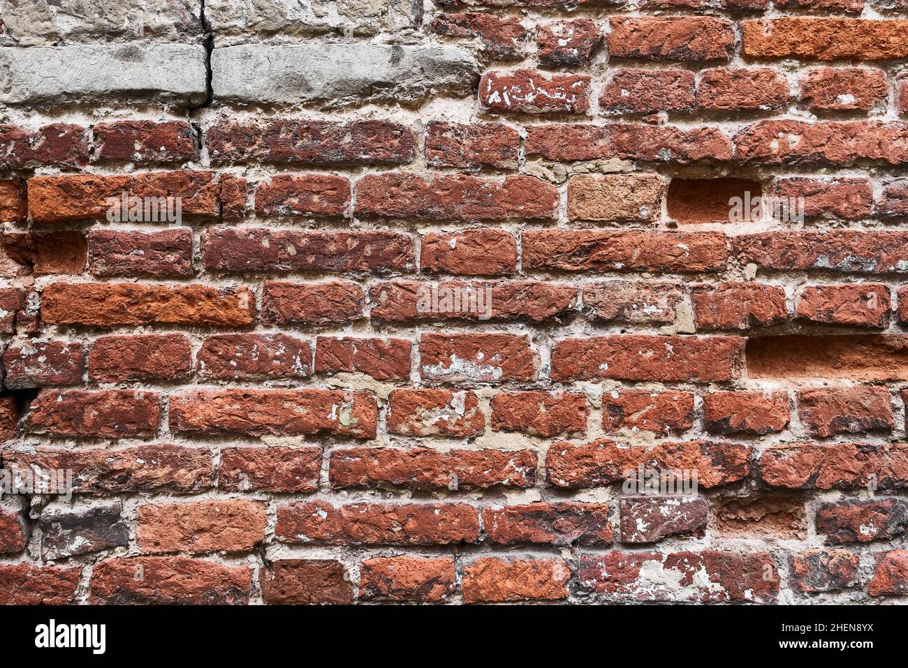 Decay brick wall surface background Stock Photo - Alamy