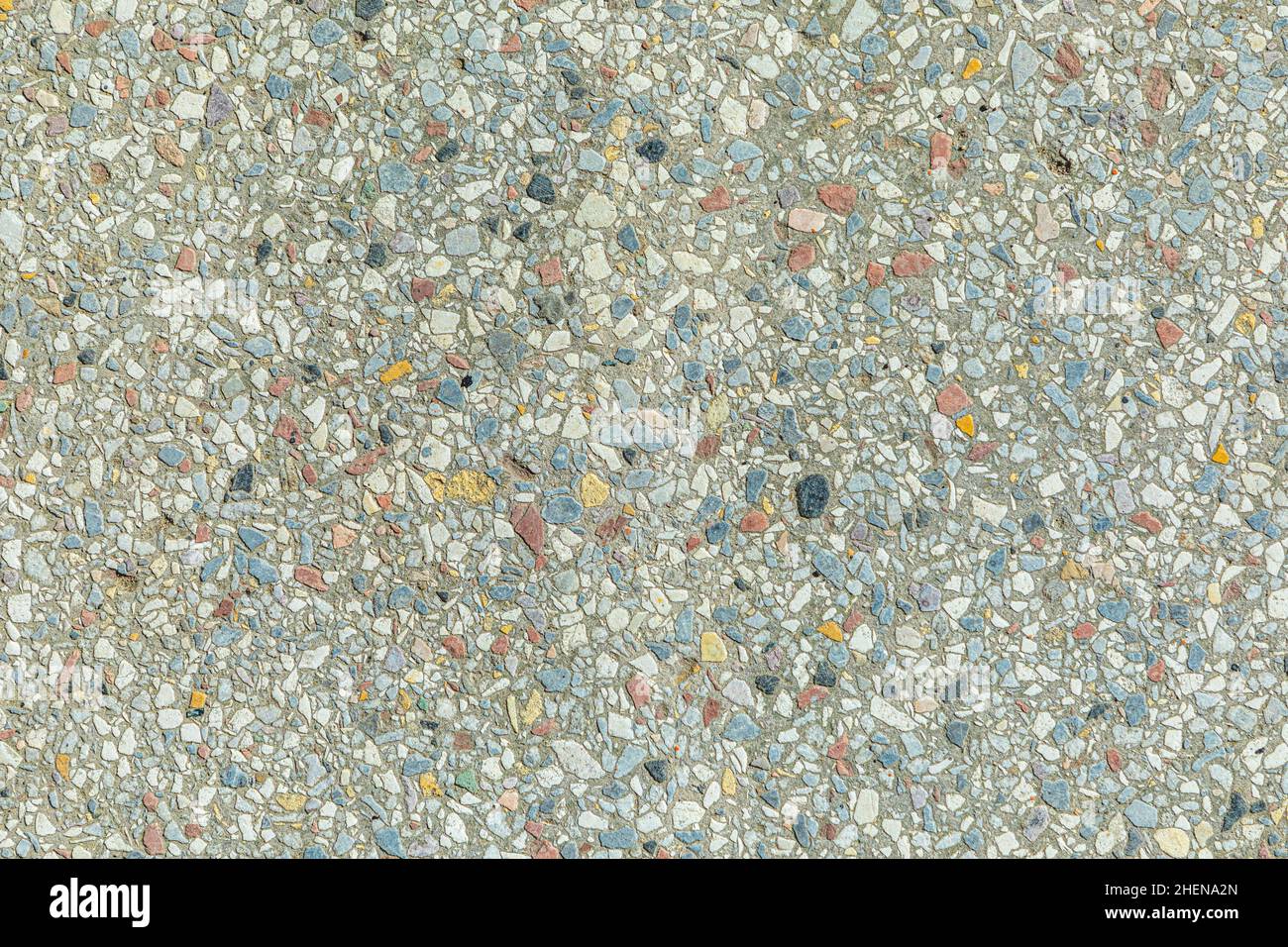 harmonic background of old mosaic floor with uneven stones Stock Photo ...