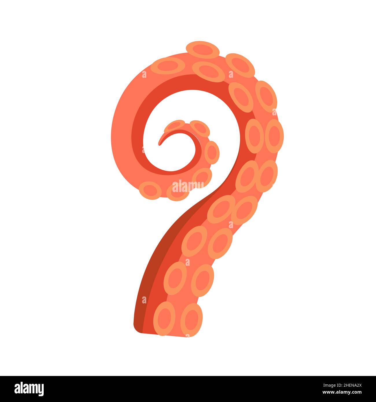 Octopus Tentacle Vector