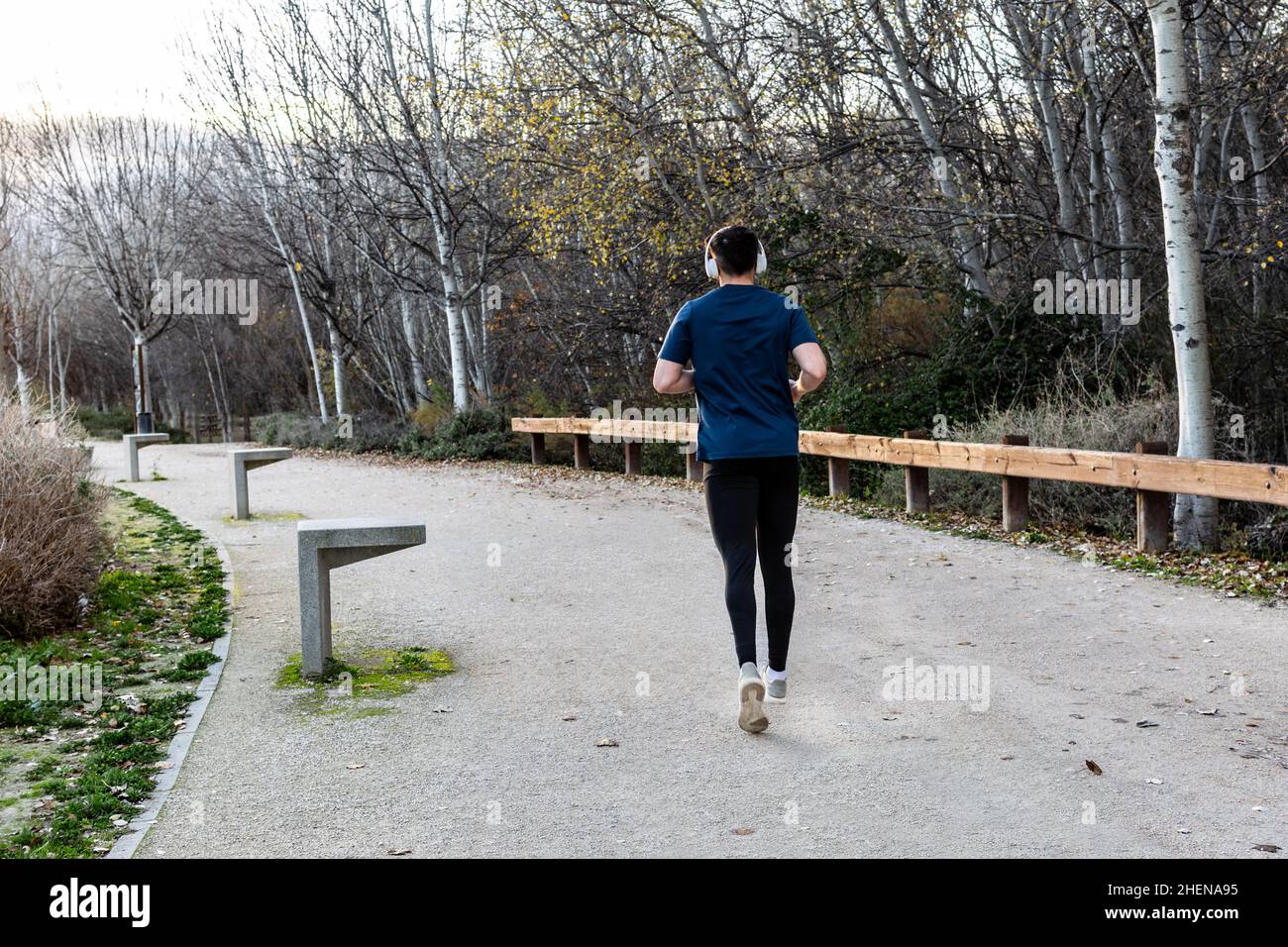 Unrecognizable young man in hi-res stock photography and images - Alamy