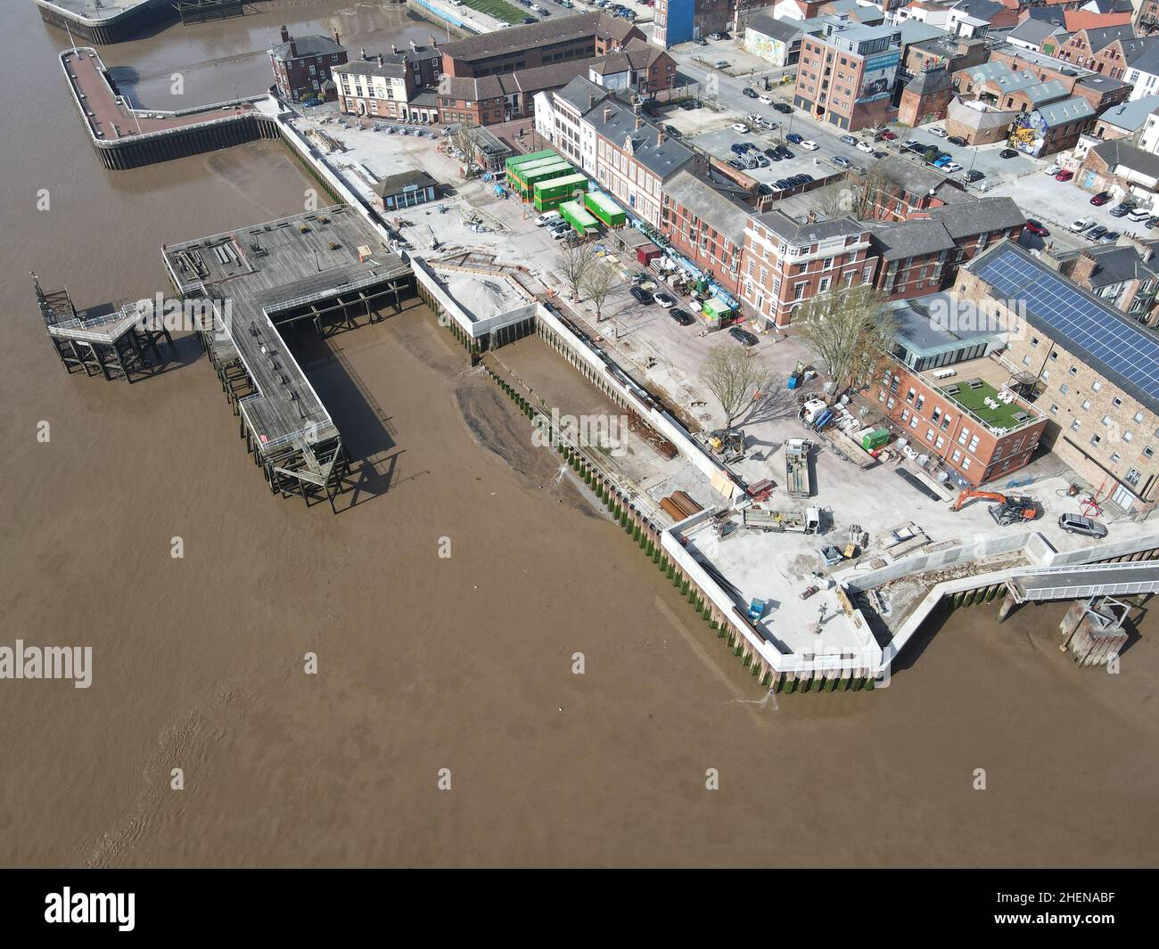 Aerial view hull city centre hi-res stock photography and images - Alamy
