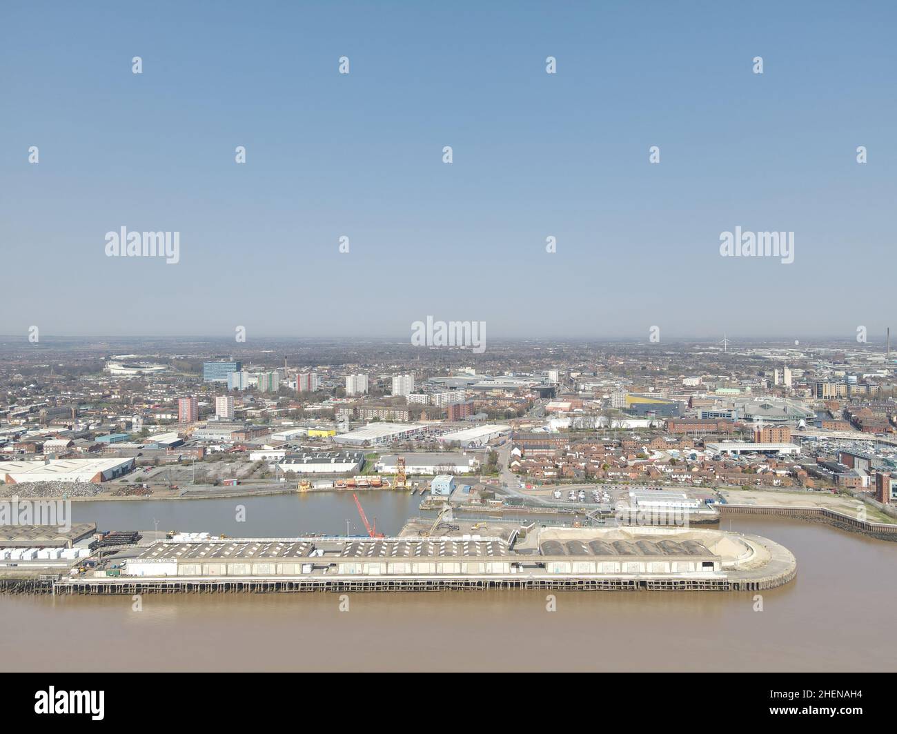 Hull aerial hi-res stock photography and images - Alamy