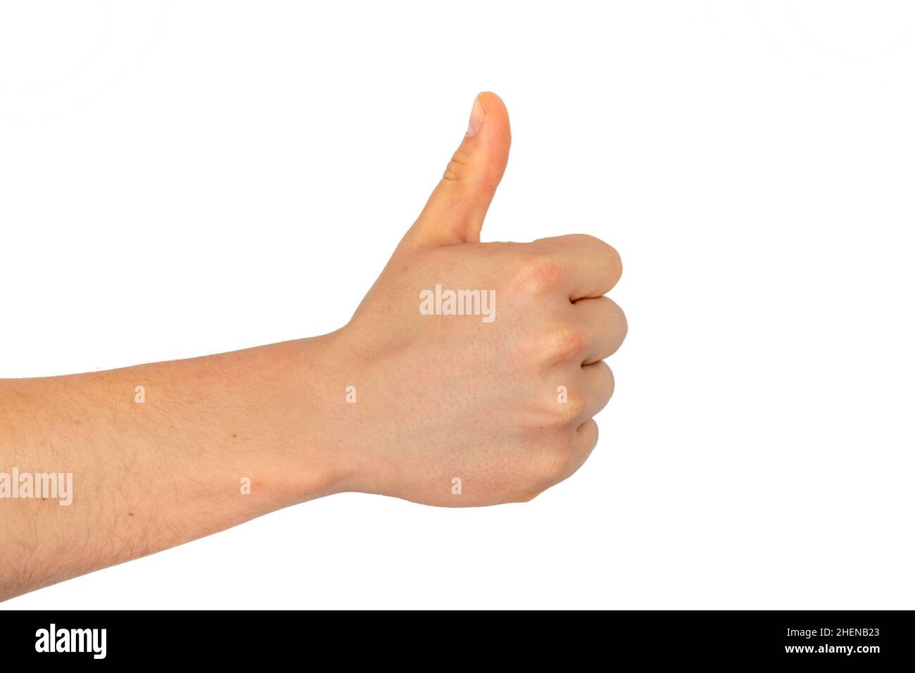 Thumbs up right hand hi-res stock photography and images - Alamy