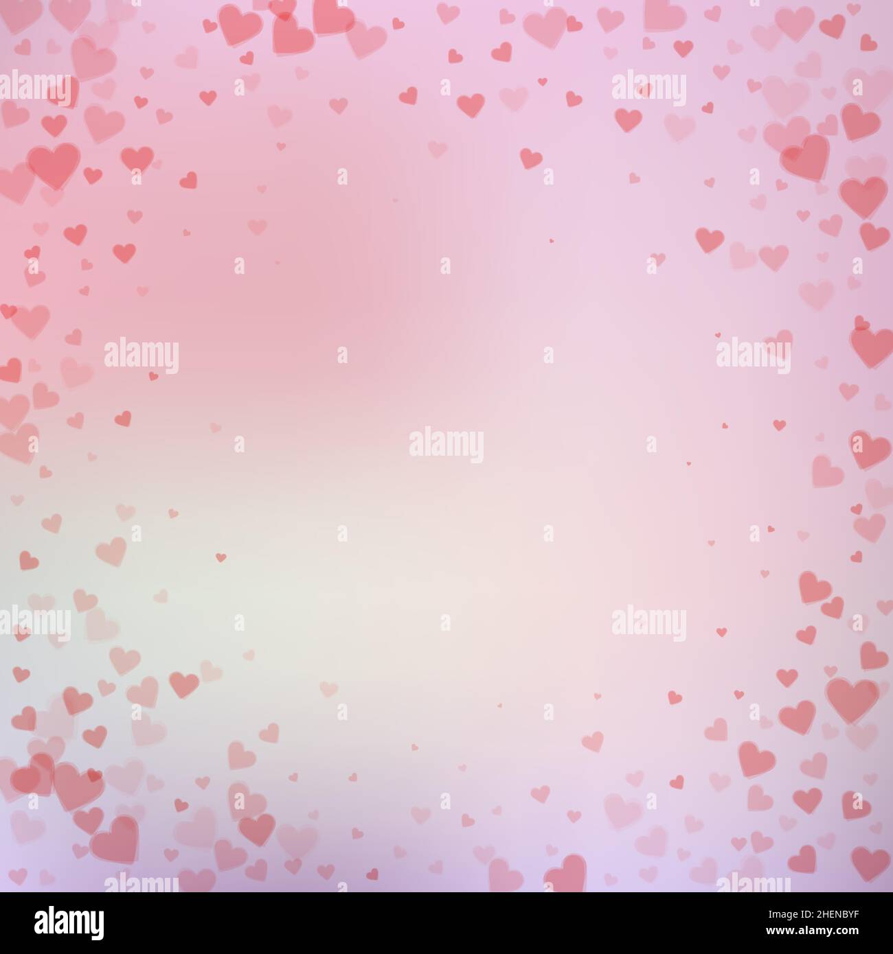 Red heart love confettis. Valentine's day vignette worthy background ...