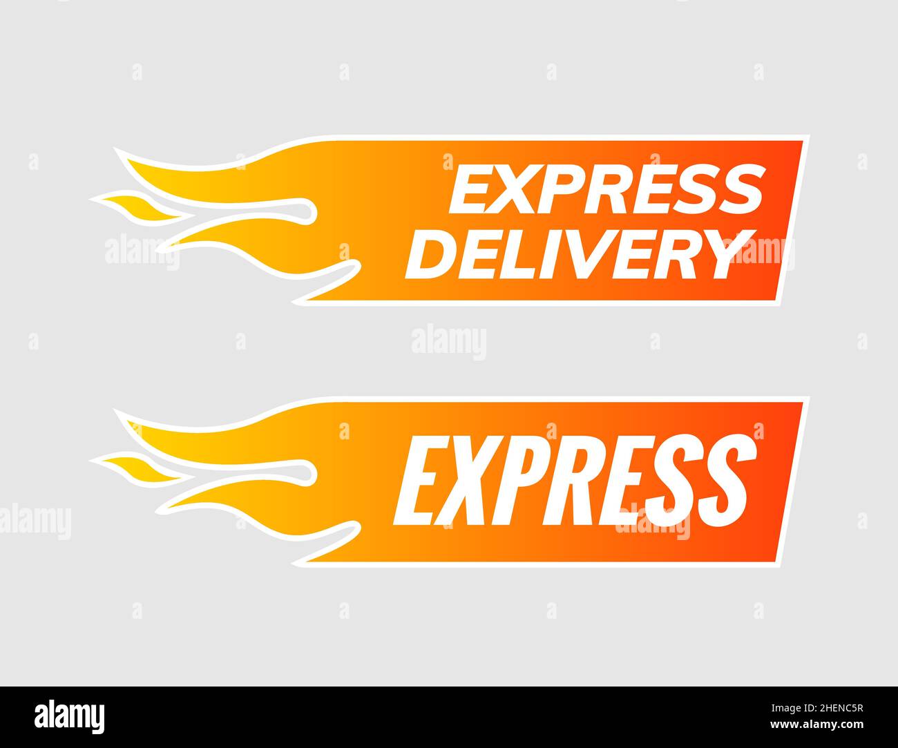 Express delivery service courier icon. Express delivery shipping ...