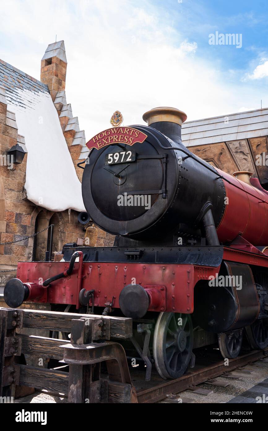 Orlando, USA – July 17, 2021: The Hogwarts Express at The Wizarding ...