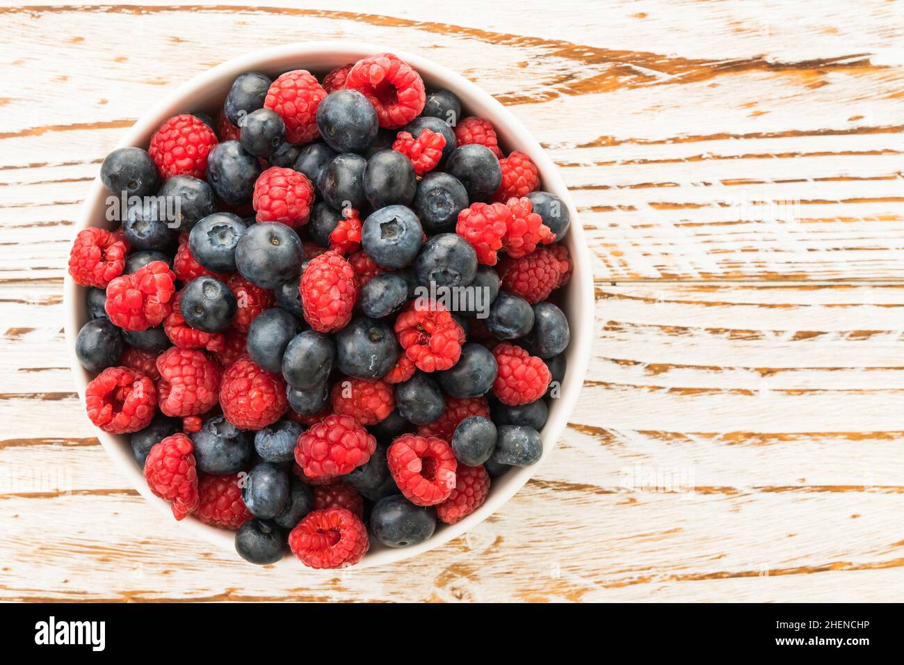 Blueberry and Rasberry fruit Stock Photo - Alamy