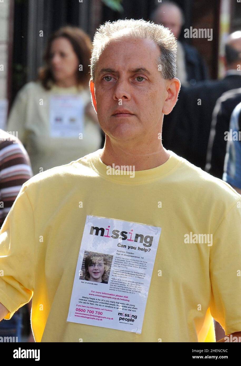File photo dated 14/09/08 of Kevin Gosden, the father of Andrew Gosden ...