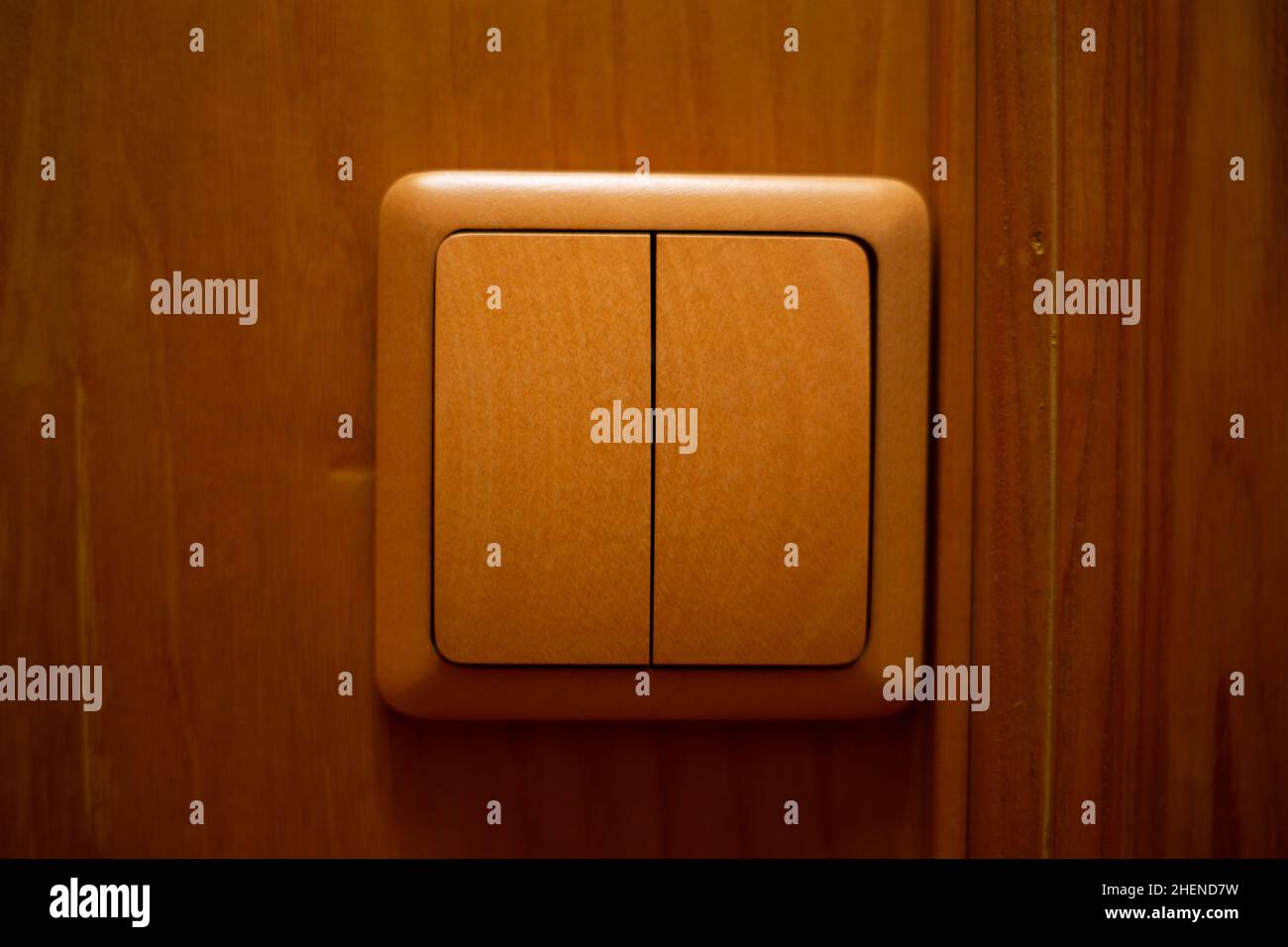 Switch for light on the wall inside the house Stock Photo - Alamy