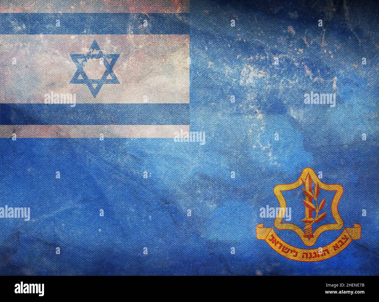 Israel defense forces flag hi-res stock photography and images - Alamy