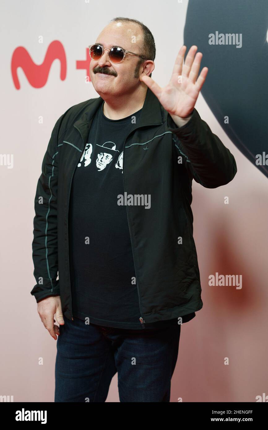 Carlos Areces attends 'Raphaelismo' premiere at Callao Cinema in Madrid ...