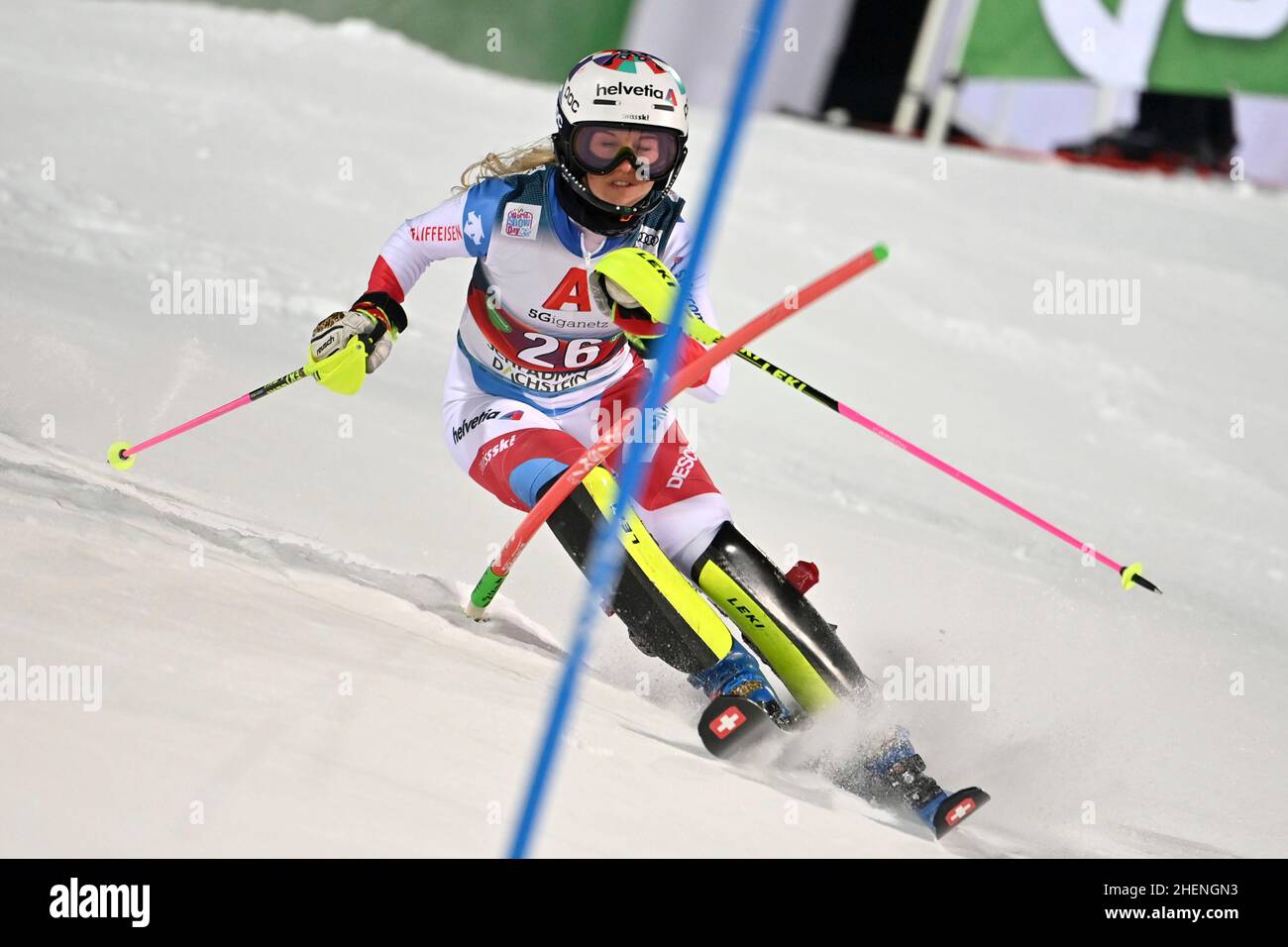 Schladming, January 11th, 2022, Aline DANIOTH (SUI), action, single ...