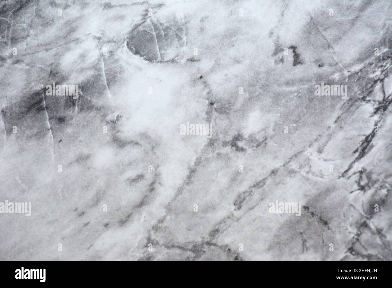 Light gray marble, polished surface of natural stone with white veins ...