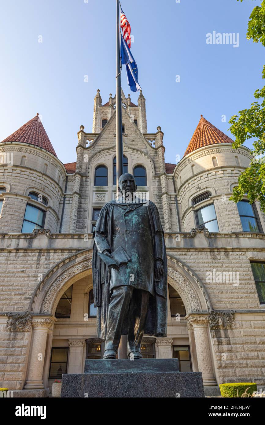 Greenfield, Indiana, United States - August 20, 2021: The Hancock ...