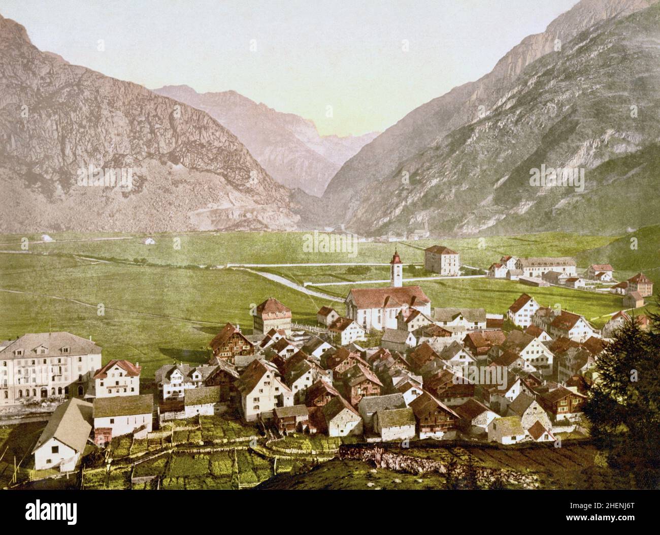 Andermatt, Uri, Switzerland Stock Photo - Alamy