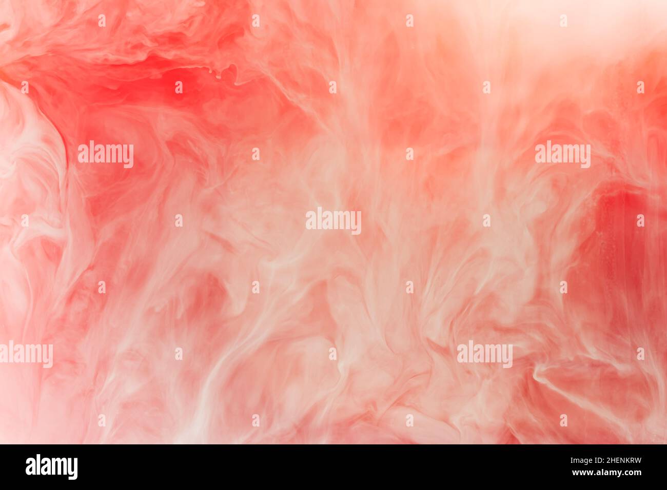 Background from coral paint diluted in water Stock Photo - Alamy