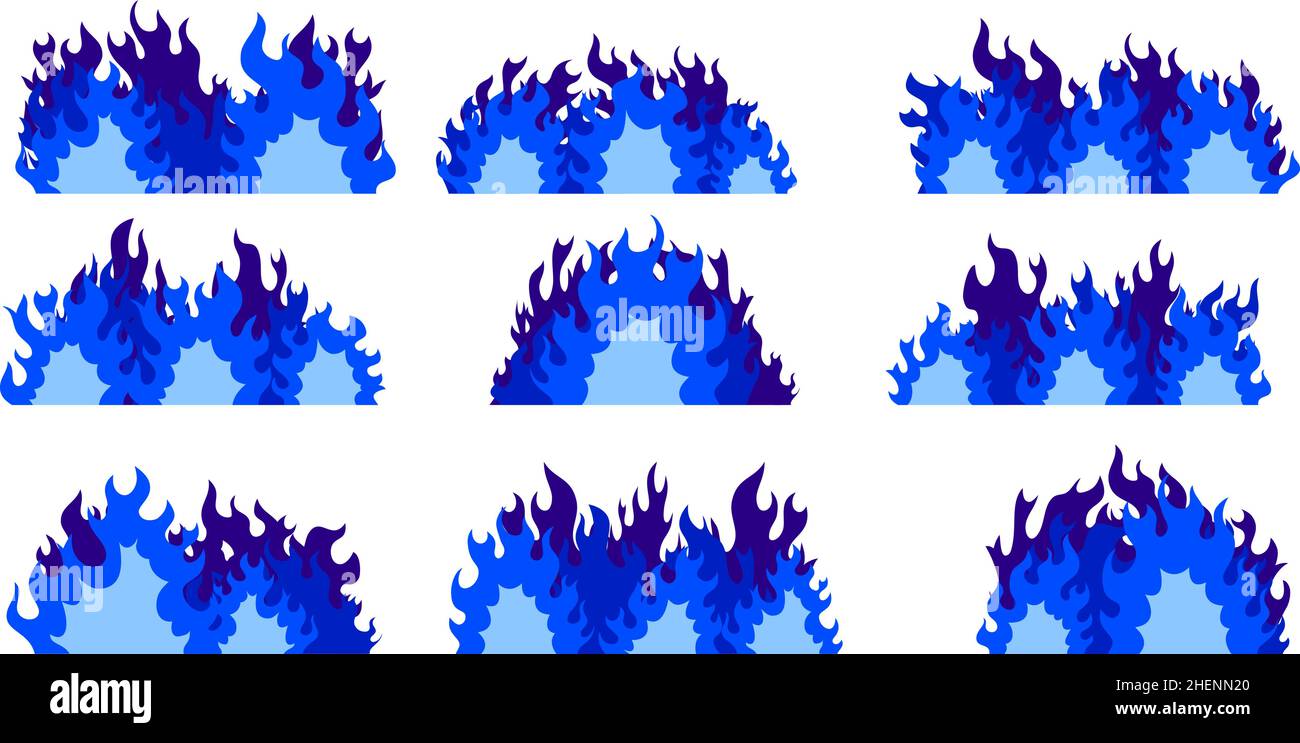 This is a illustration of big fires that burns all over Stock Vector ...