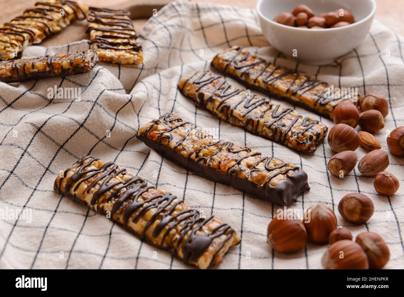 Many tasty chocolate bars hi-res stock photography and images - Alamy