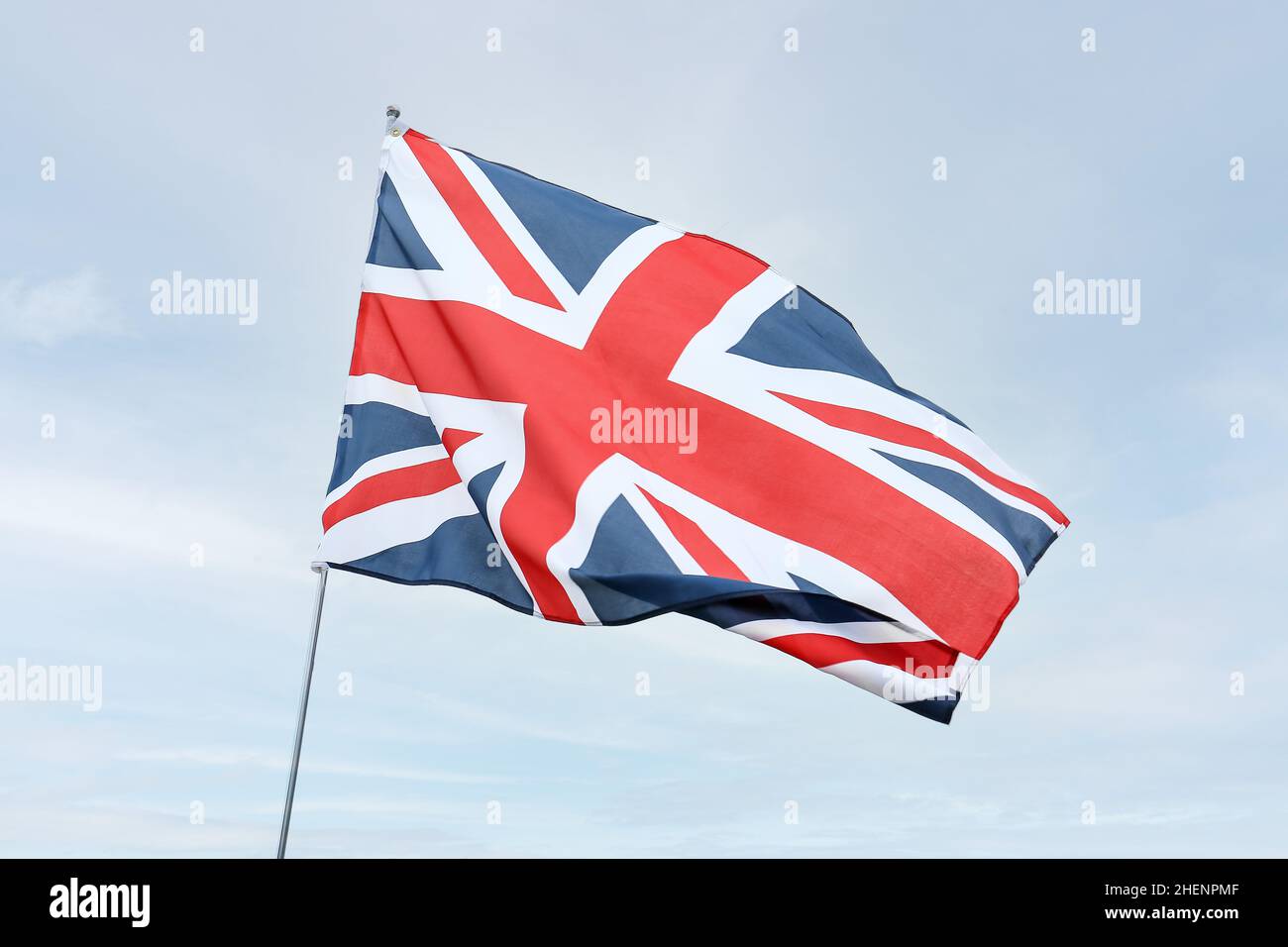 National flag of The United Kingdom outdoors Stock Photo - Alamy