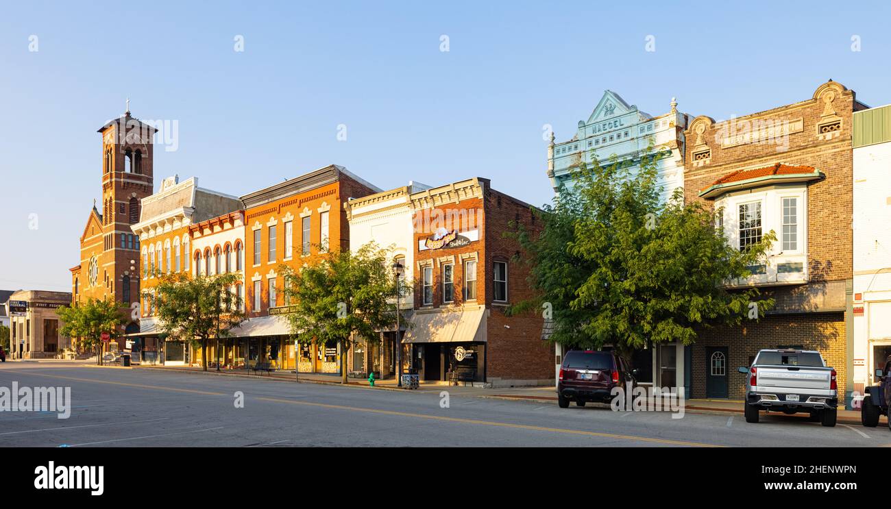 Downtown first presbyterian church building hi-res stock photography ...