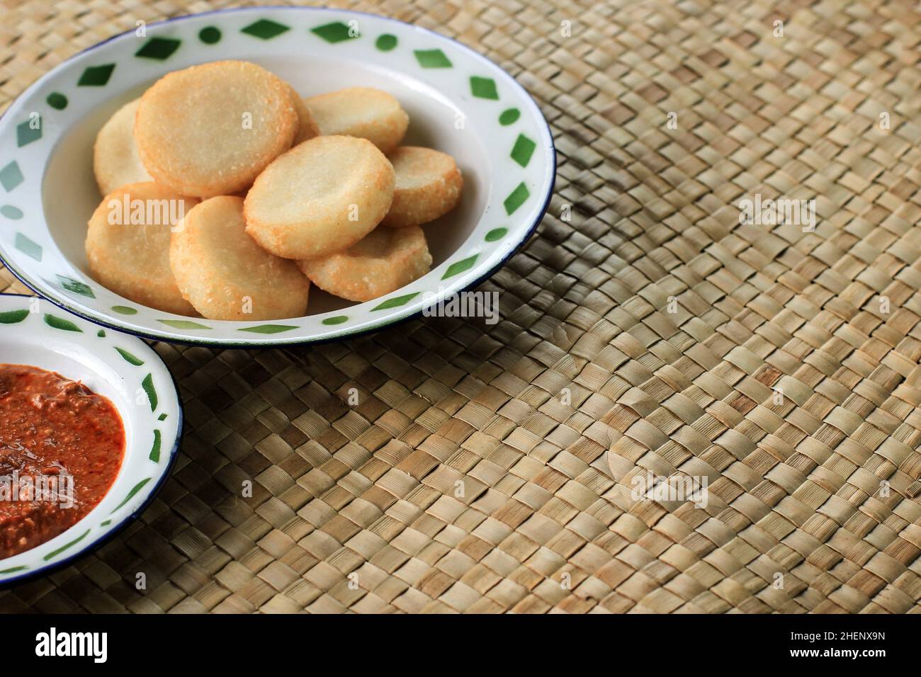 Selected Focus Ulen Ketan, Indonesian Traditional Snack Made from Steam ...