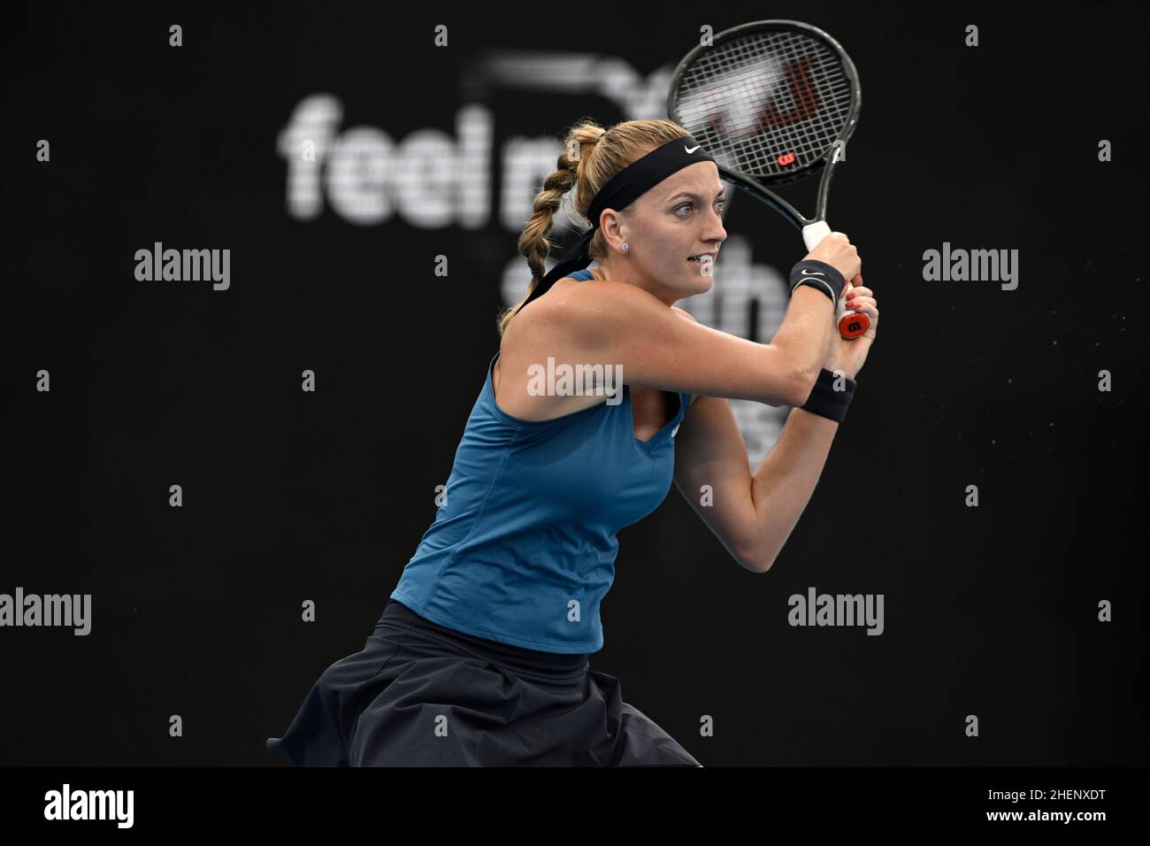 Sydney, Australia; 12th January 2022: Ken Rosewall Arena, Sydney ...