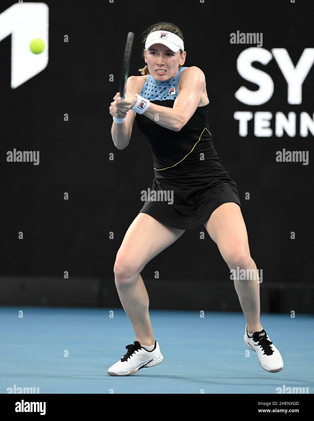 Sydney, Australia; 12th January 2022: Ken Rosewall Arena, Sydney ...