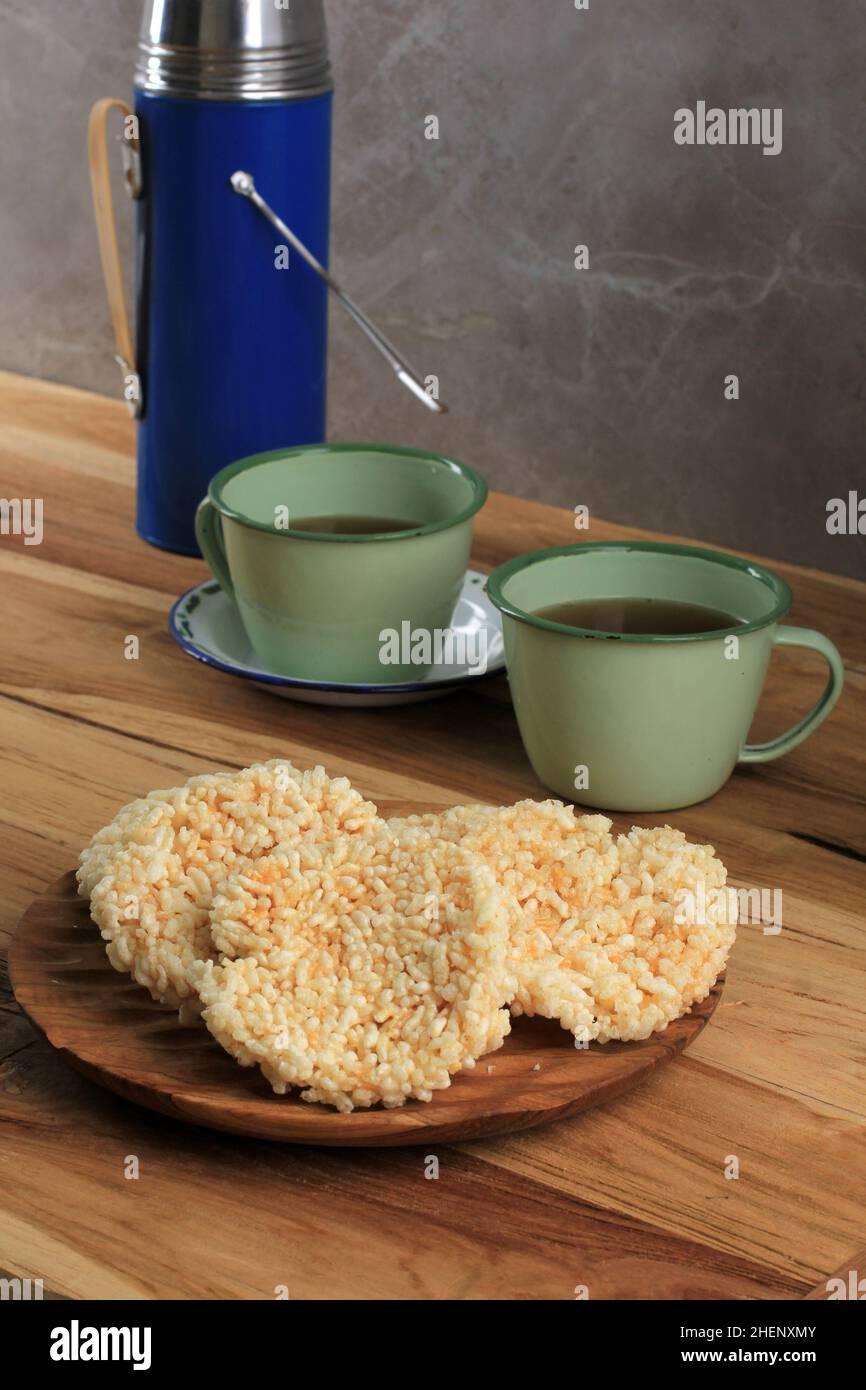 Ranginang Rangginang, or Rengginang is One Indonesian Traditional ...