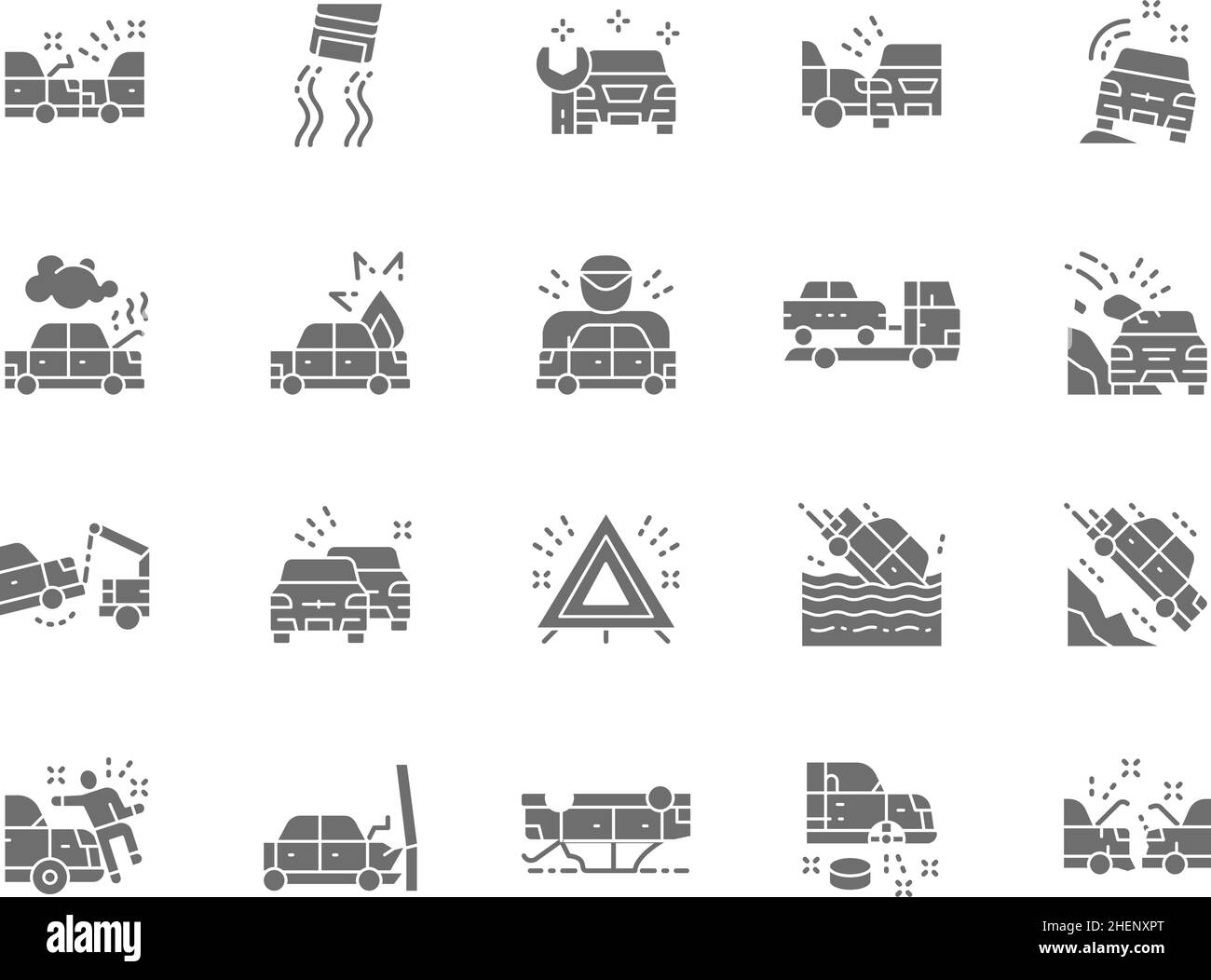 Emergency stop station Black and White Stock Photos & Images - Alamy