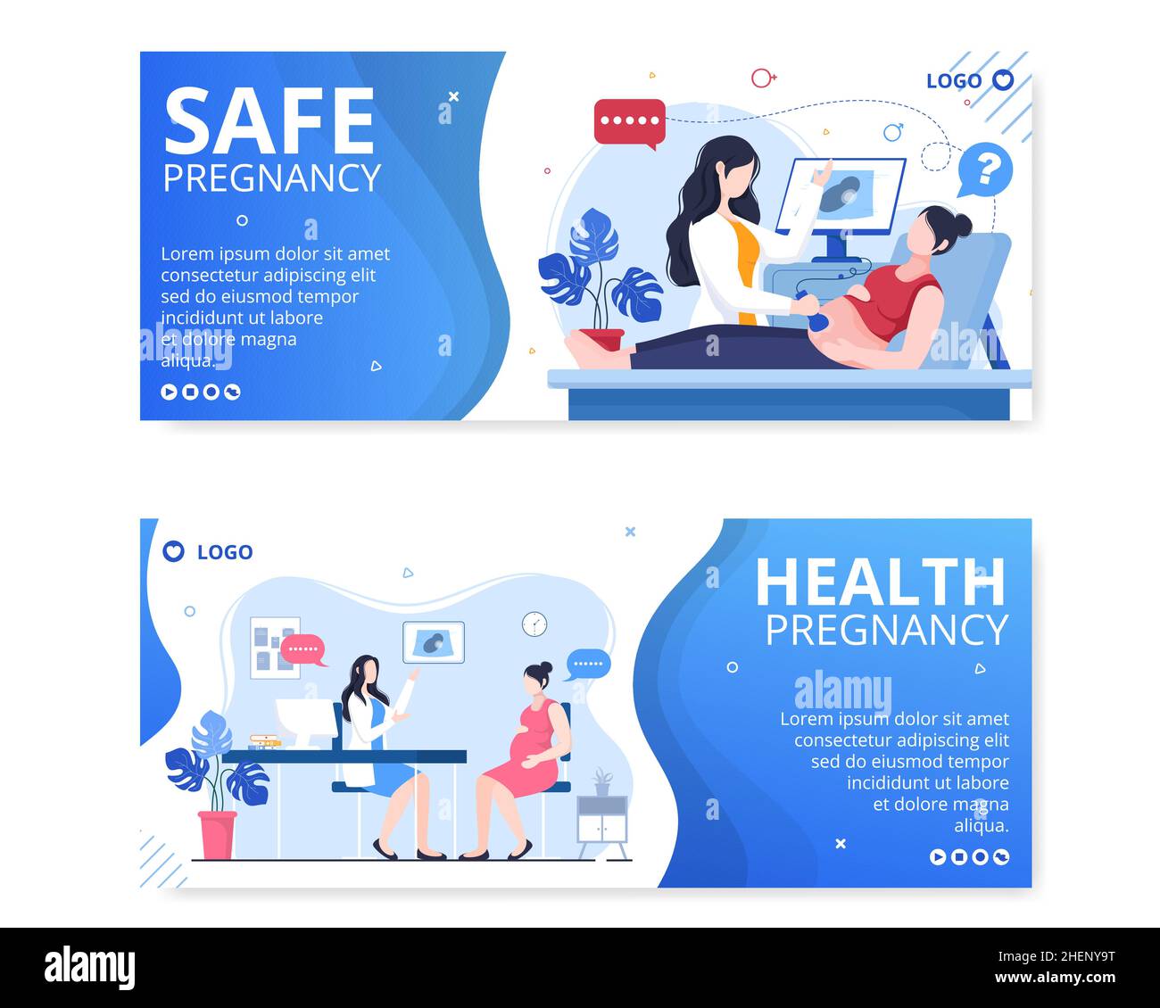 Maternity hospital vector vectors hi-res stock photography and images ...