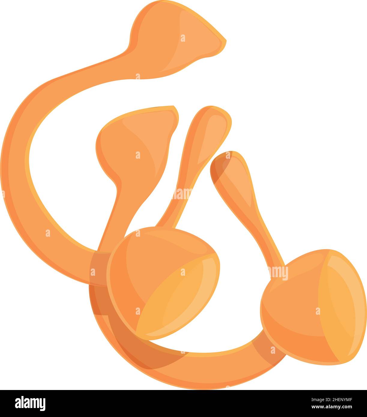 Plastic earplugs icon cartoon vector. Earplug protection. Hearing ...