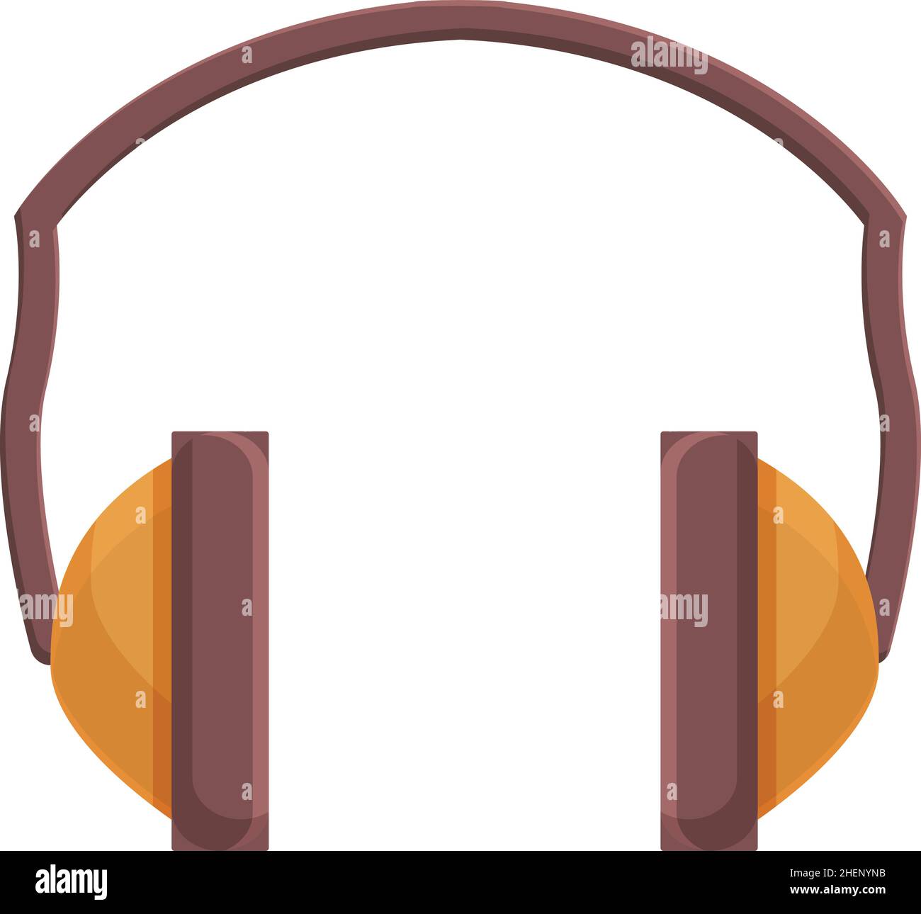 Headphones protection icon cartoon vector. Earplug noise. Hearing ...