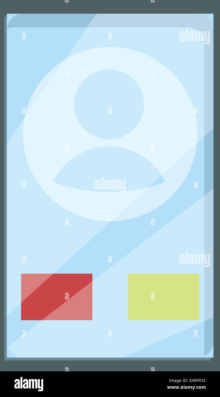 Smartphone call icon cartoon vector. Phone telephone. Video screen ...