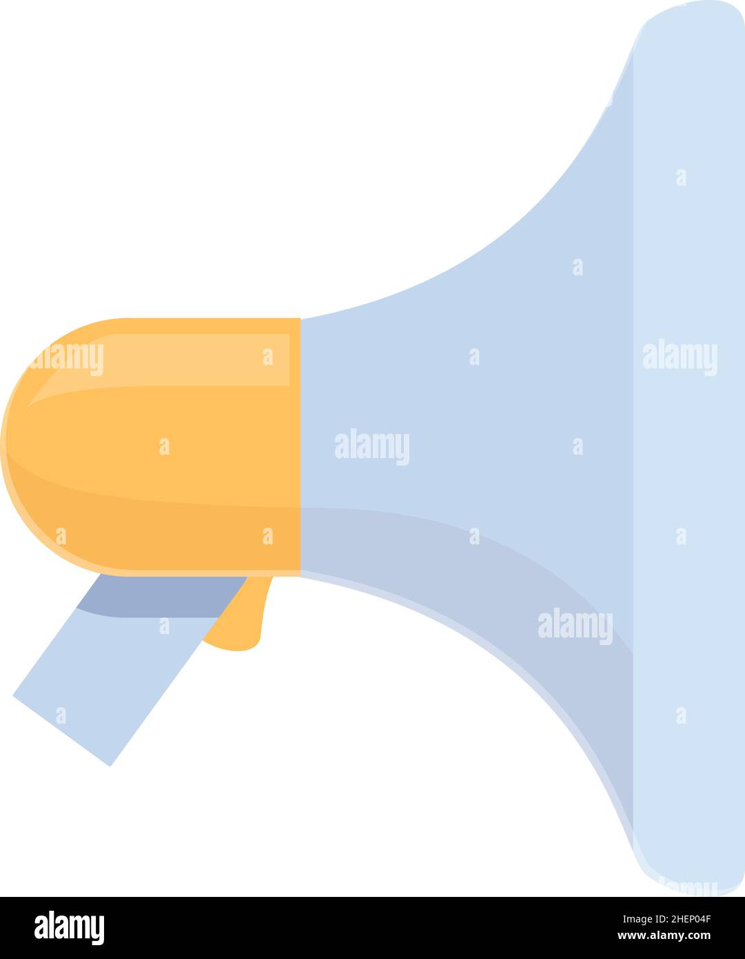 Megaphone icon cartoon vector. Speaker speech. Loud loudspeaker Stock ...