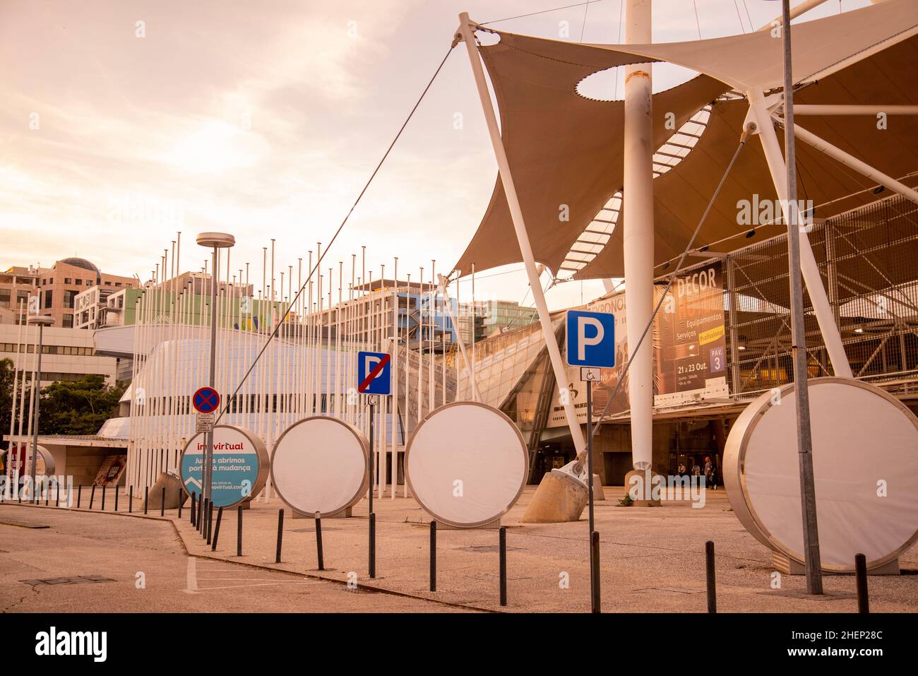 the Convention and Congress Center in Oriente near the City of Lisbon ...