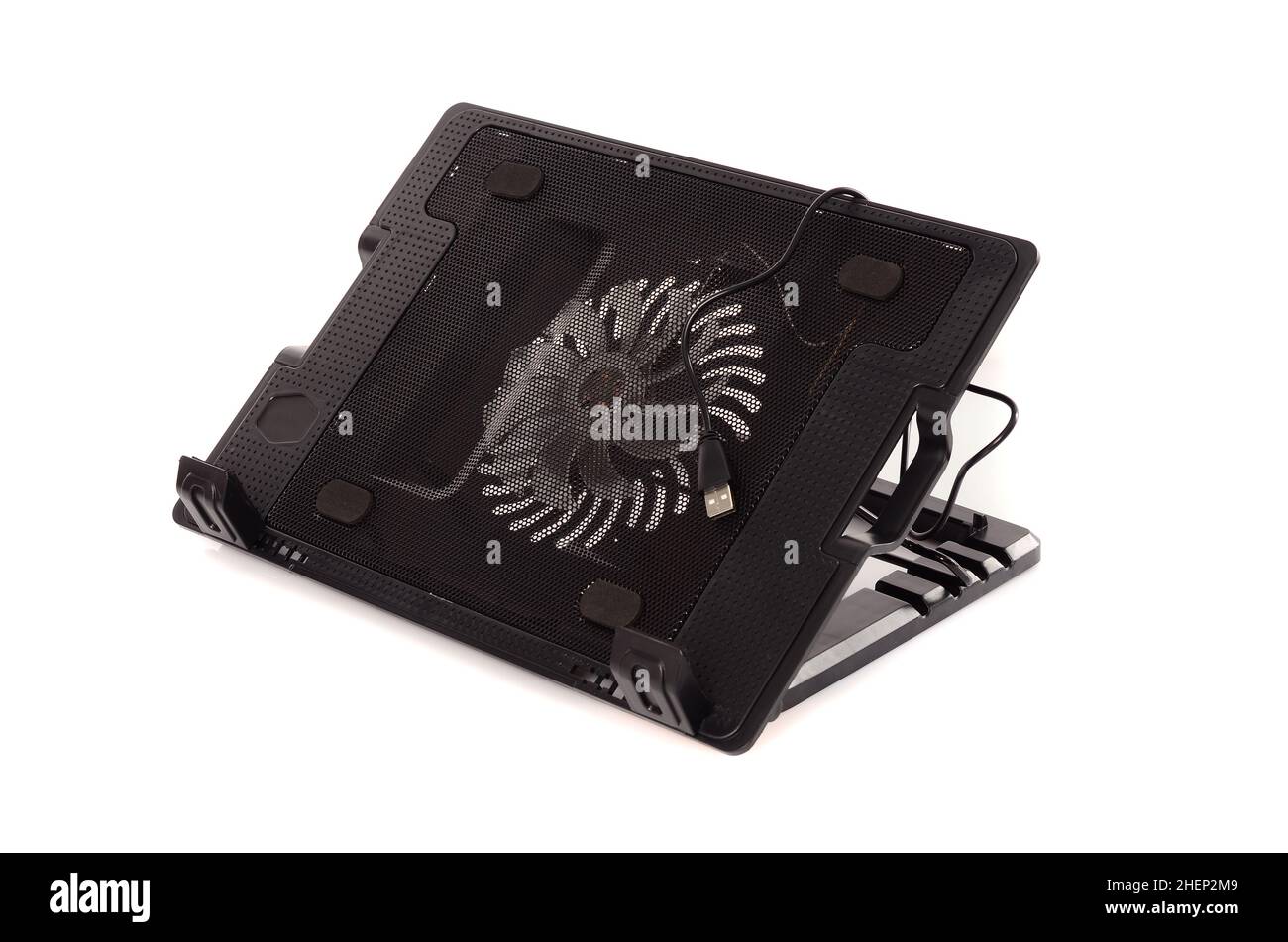 Notebook stand on a white background Stock Photo - Alamy