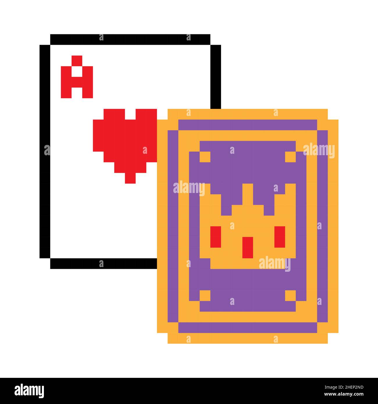 Playing card graphic art hi-res stock photography and images - Alamy