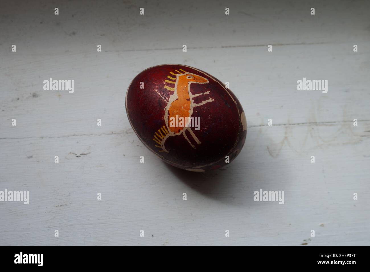 Easter Egg patterned horse Stock Photo - Alamy