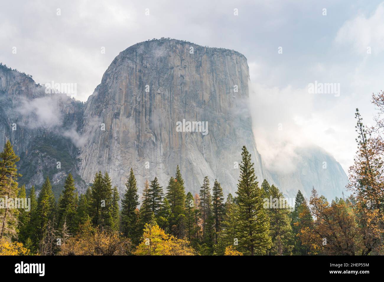 El capitan granite rock,Yosemite National park,California,usa Stock ...