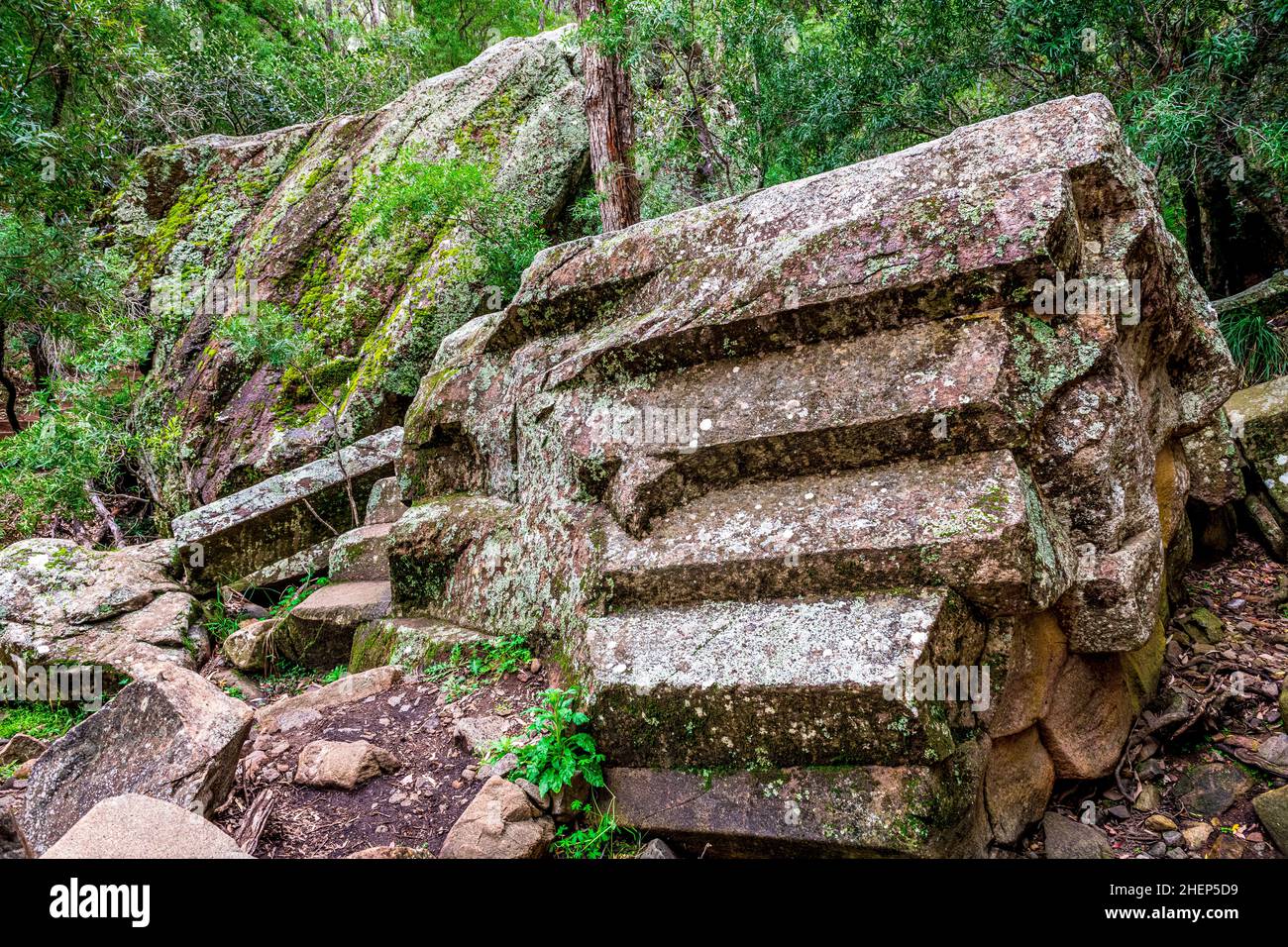 Sawn Rocks is a towering wall of pentagonal basalt pipes. An iconic ...